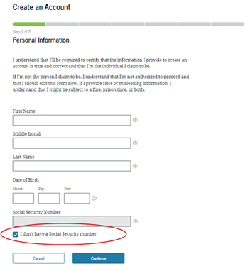 Creating an FSA ID Without a Social Security Number // Marquette ...