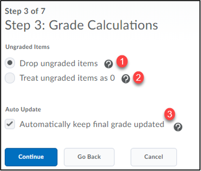 D2L Gradebook // Learning Technologies // Marquette University