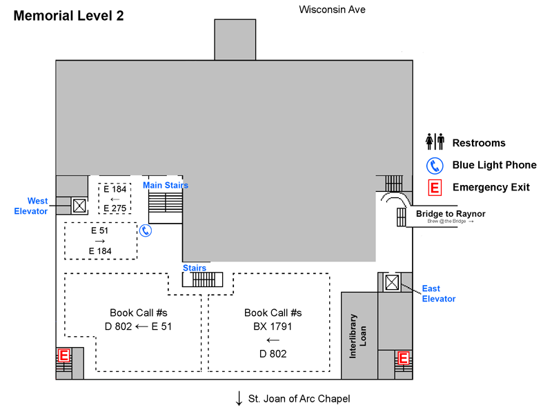 Floor Plans // Raynor Library // Marquette University