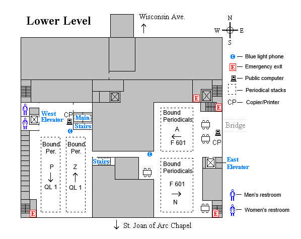 Floor Plans // Raynor Memorial Libraries // Marquette University